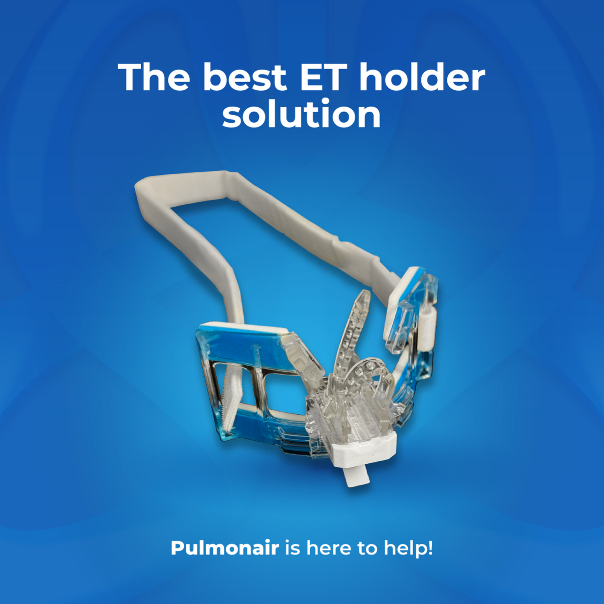 ET-CARE™ Endotracheal Tube Holder (single) – PULMONAIR